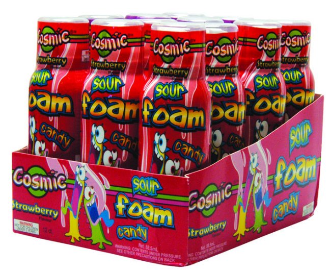 Cosmic Sour Foams x 12 – Horse Torque & Lollies