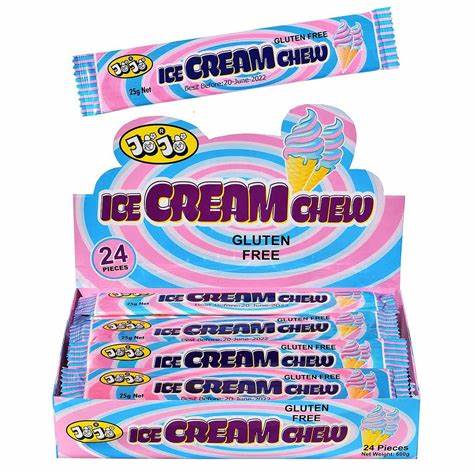 JoJo Ice Cream Chews 25g x 24 – Horse Torque & Lollies
