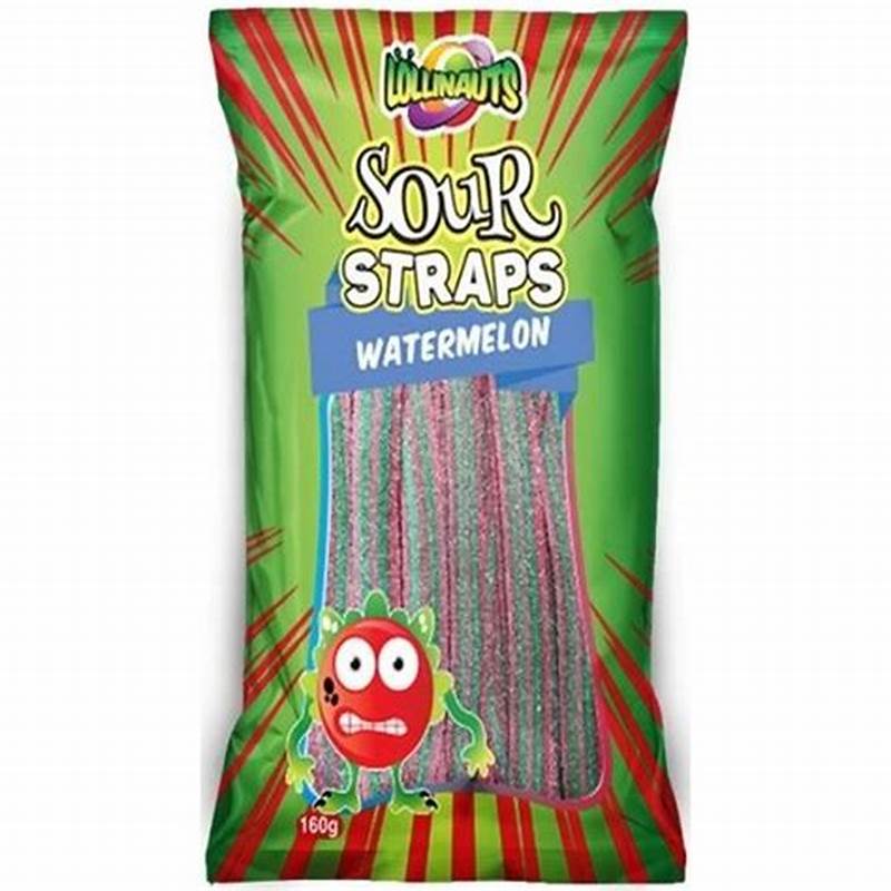 Sour Straps Watermelon 160g x 12 – Horse Torque & Lollies