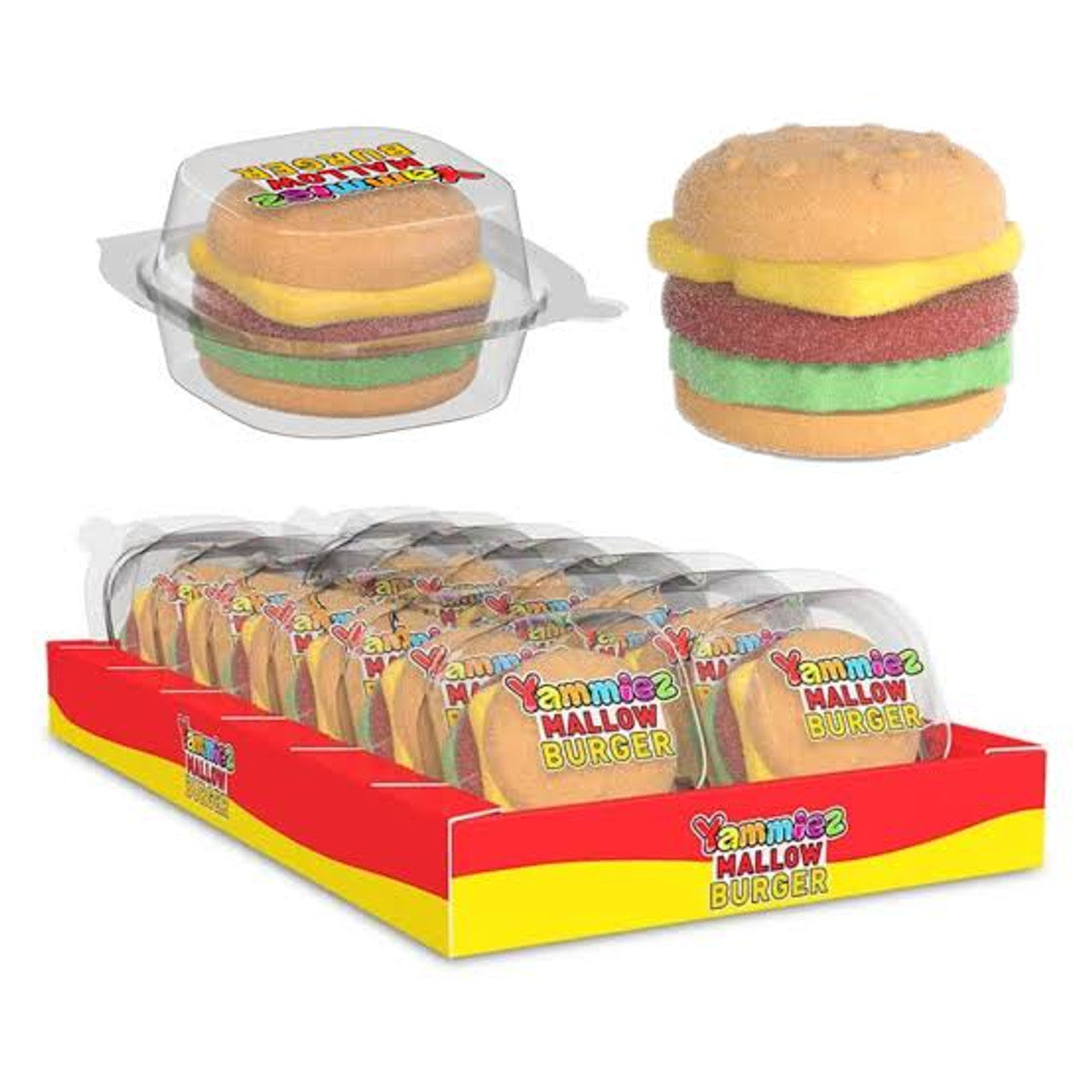 Mallow Burger 50g x 12 – Horse Torque & Lollies