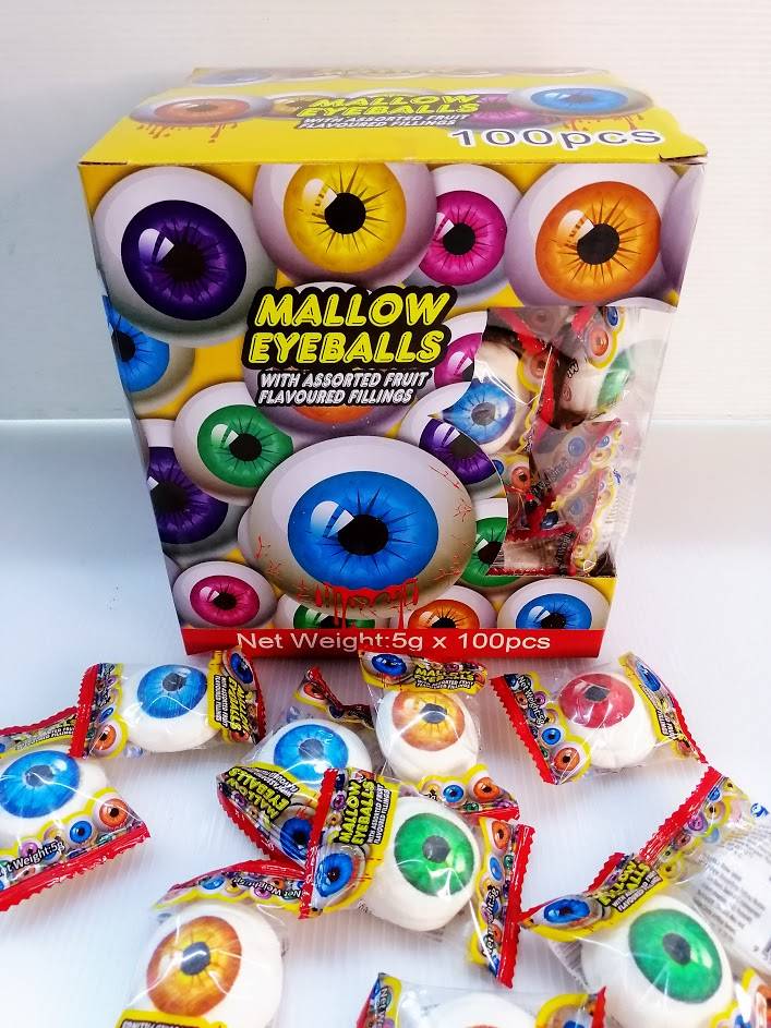 Mallow Eye Balls 5g x 100 – Horse Torque & Lollies