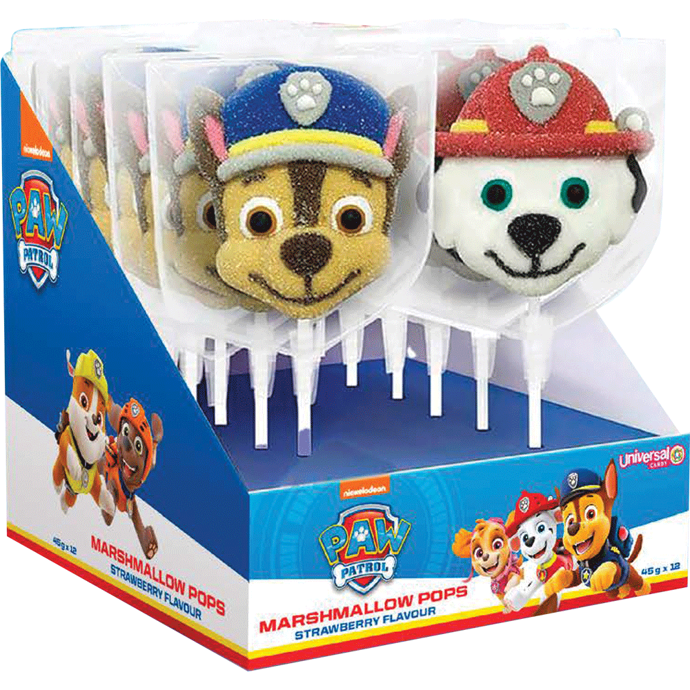 Mallow Pops Paw Patrol x 12 – Horse Torque & Lollies