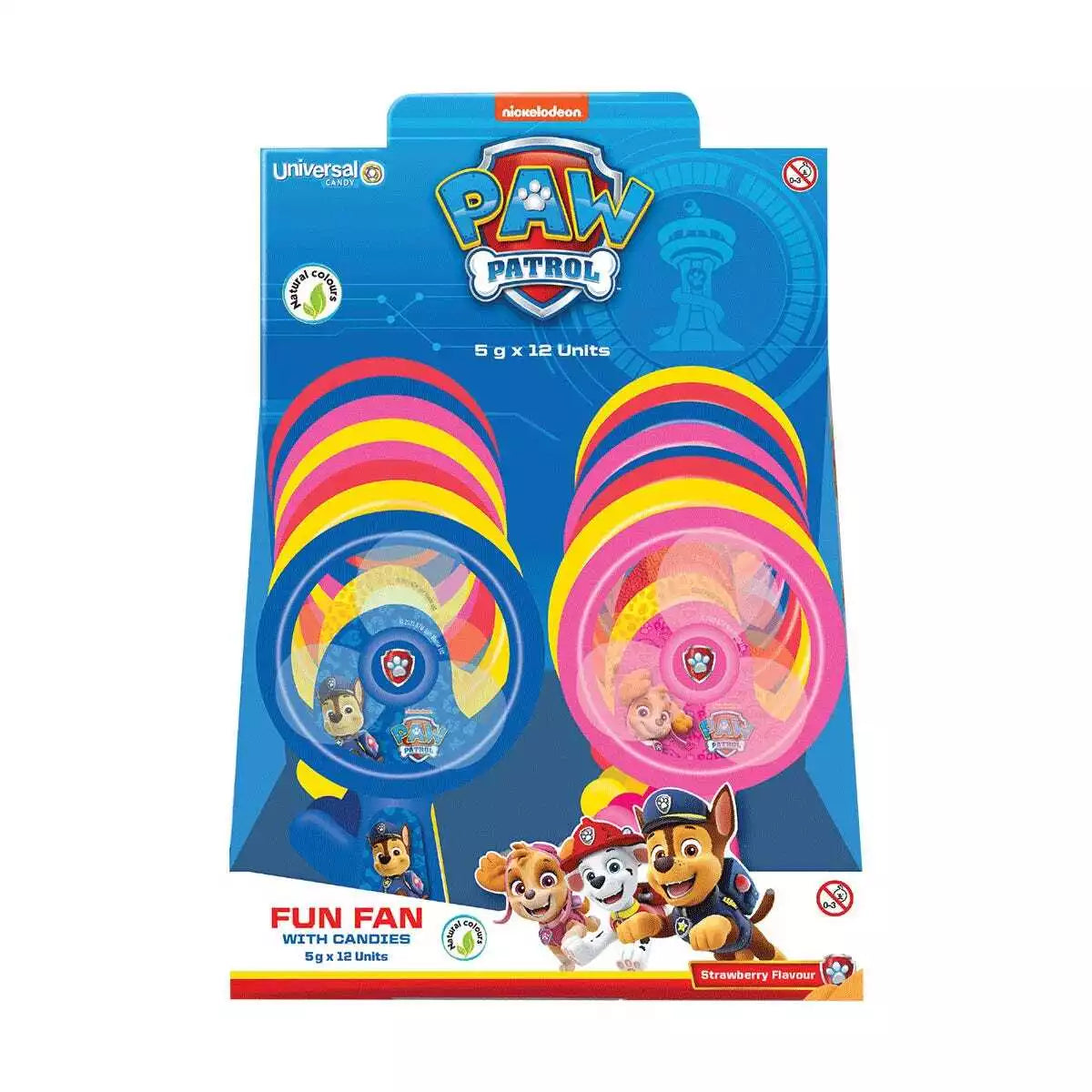 Paw Patrol Fun Fan x 12 – Horse Torque & Lollies