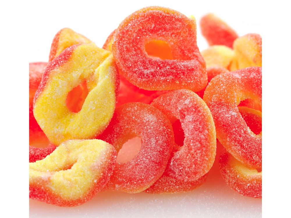 Trolli Sour Peach Rings x 6kg – Horse Torque & Lollies
