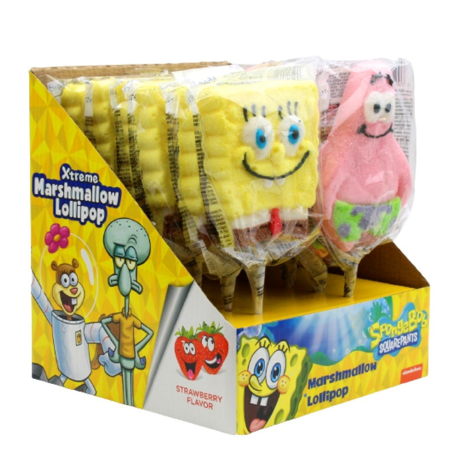 Mallow Pops Sponge Bob x 12 – Horse Torque & Lollies