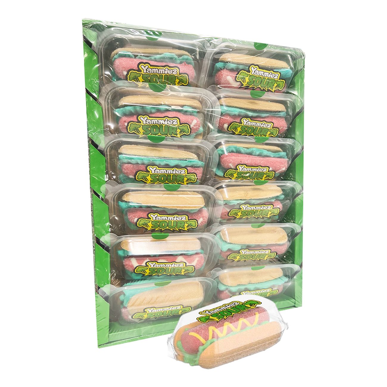 Mallow Hot dog 50g x 12 – Horse Torque & Lollies