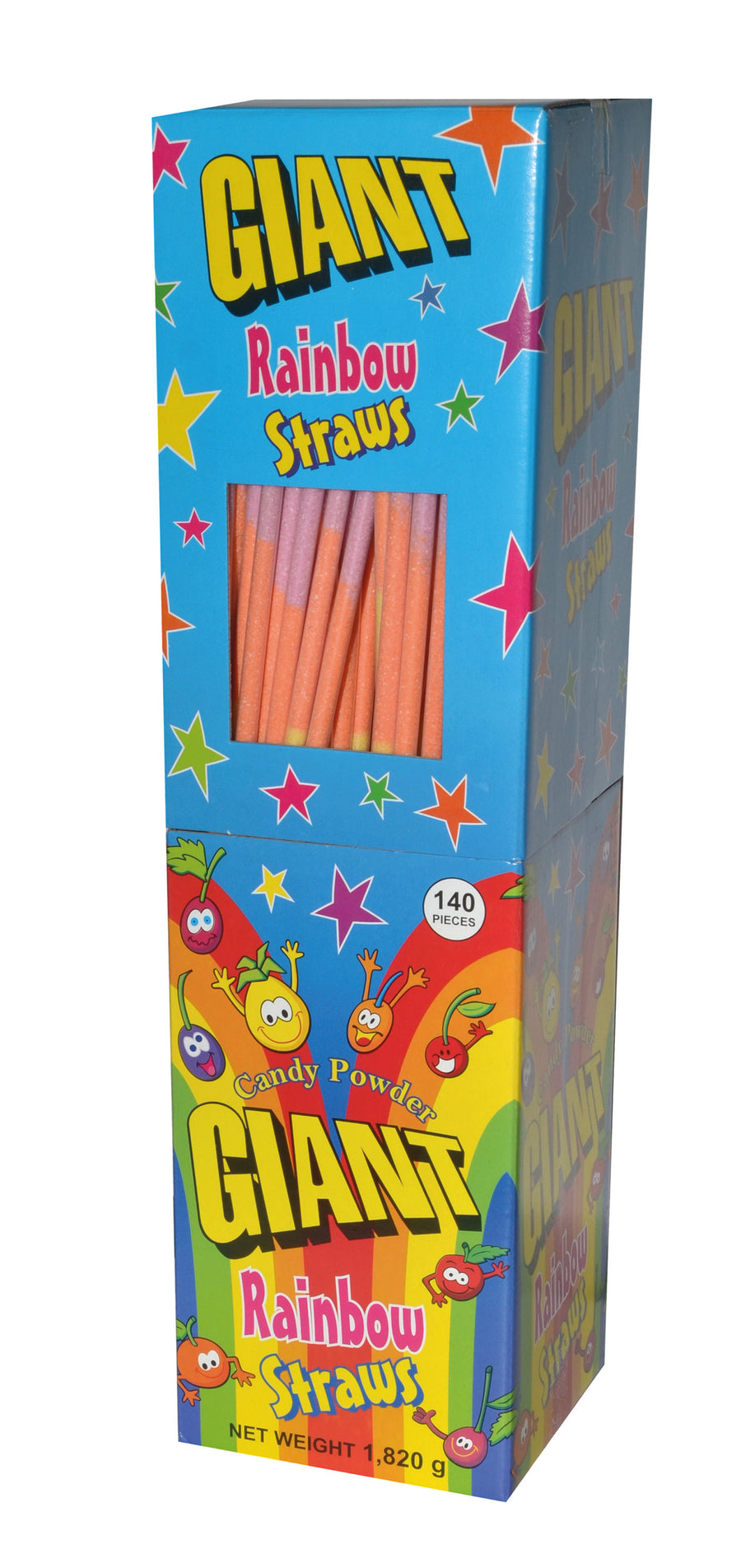 Giant Rainbow Straws – Horse Torque & Lollies